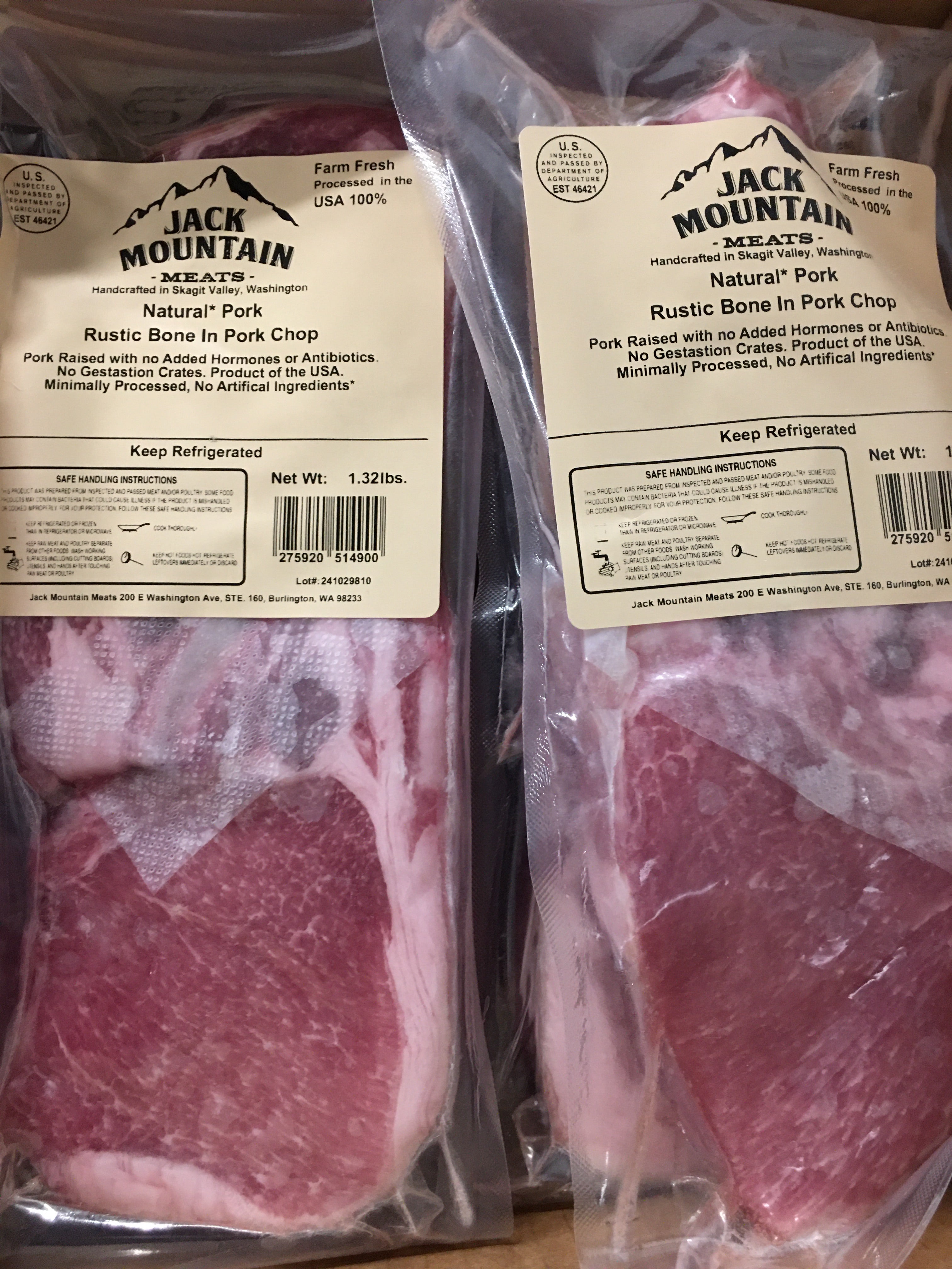 Jack Mountain Meats Pork Chops – Local Yokels
