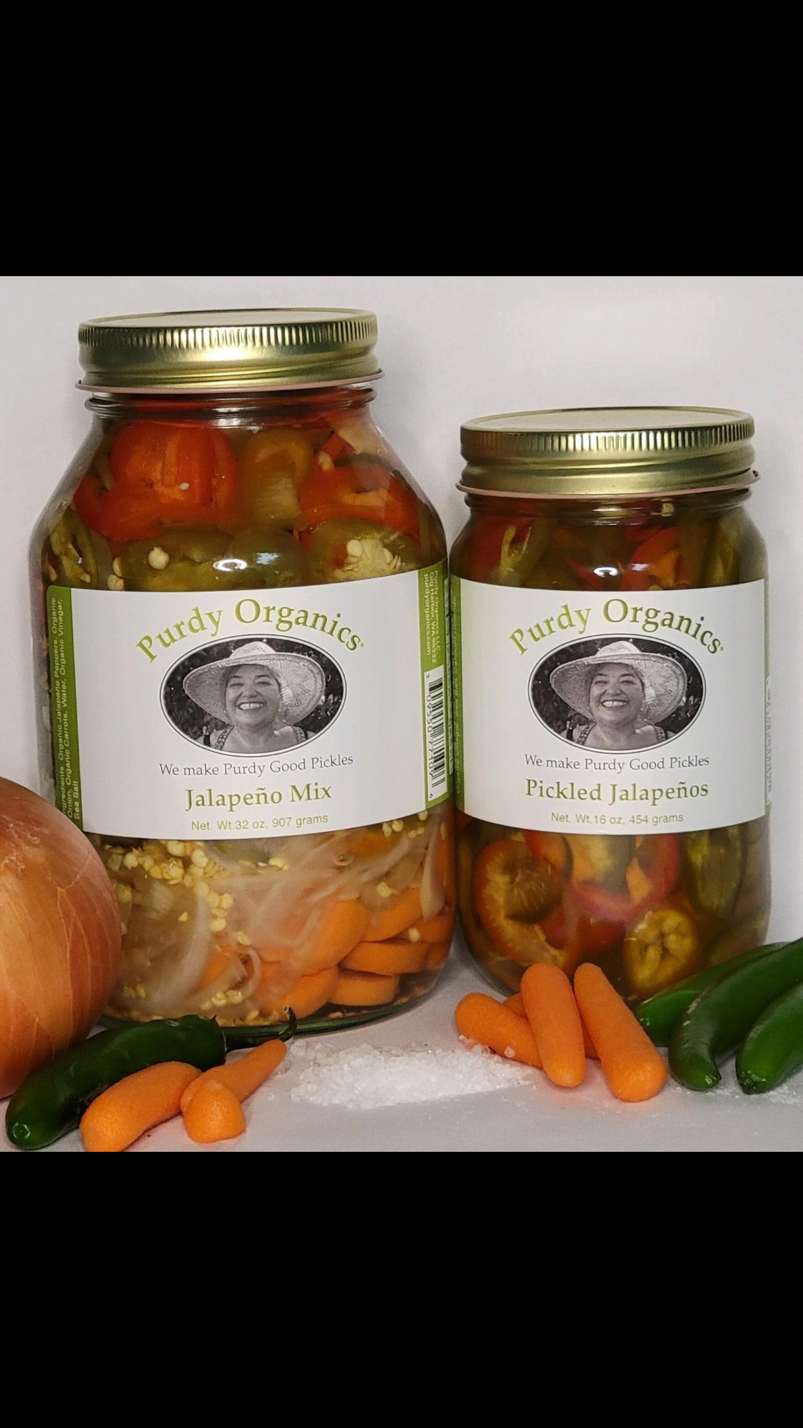 Purdy Good Pickles Pickled Jalapeños – Local Yokels